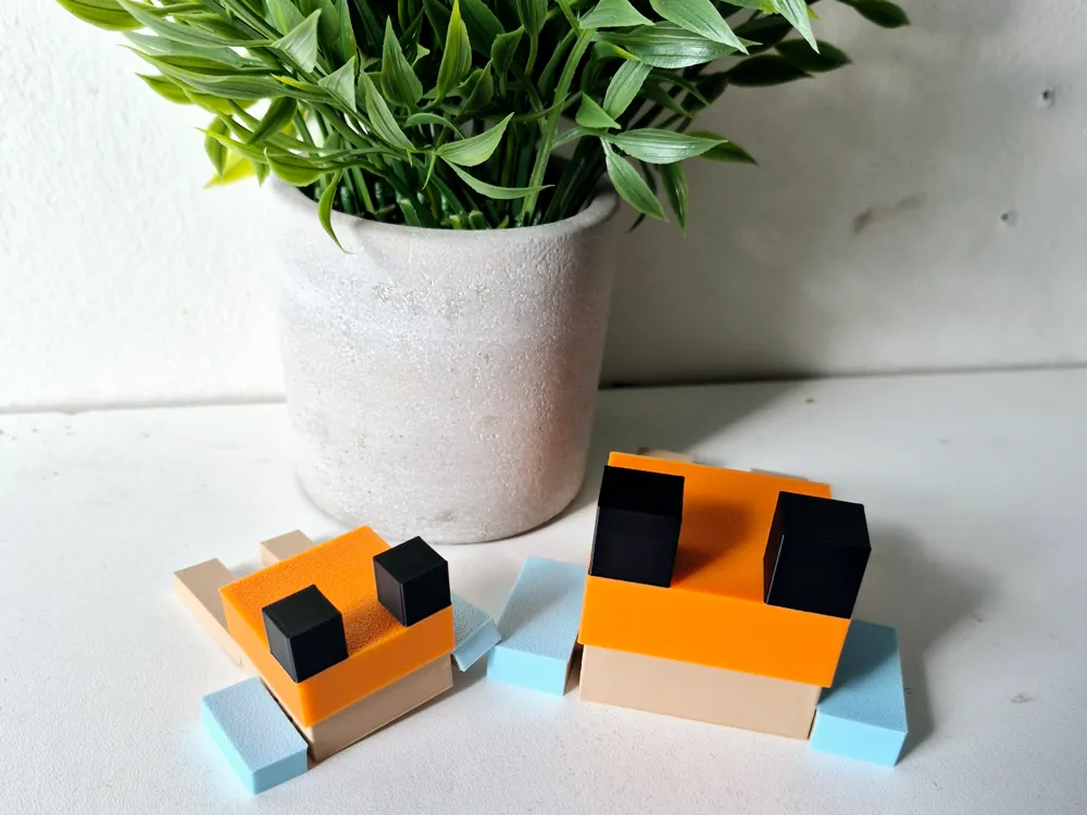 Minecraft pufferfish articulated by Nismo3Dprint MakerWorld: Download ...