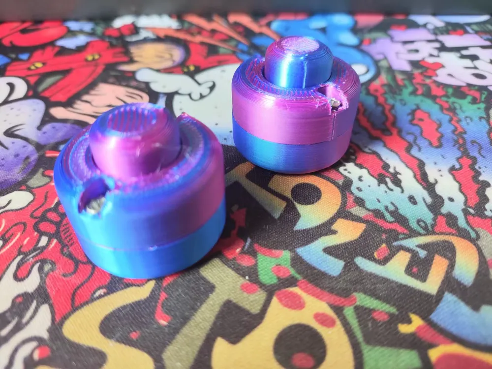 Magnetic decompression button by 油炸玻璃 - MakerWorld