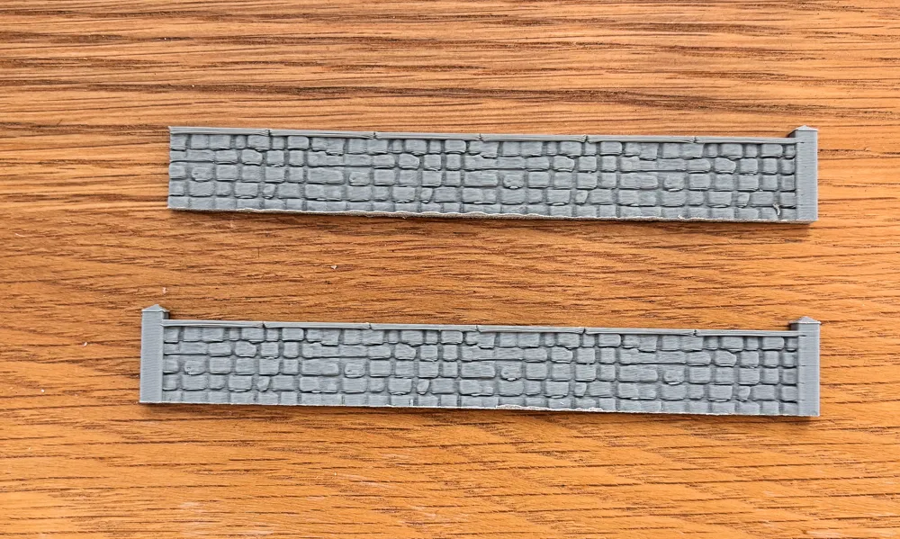 Maßstab OO (1:76) Steinmauer – Kostenloses 3D-Druckmodell – MakerWorld