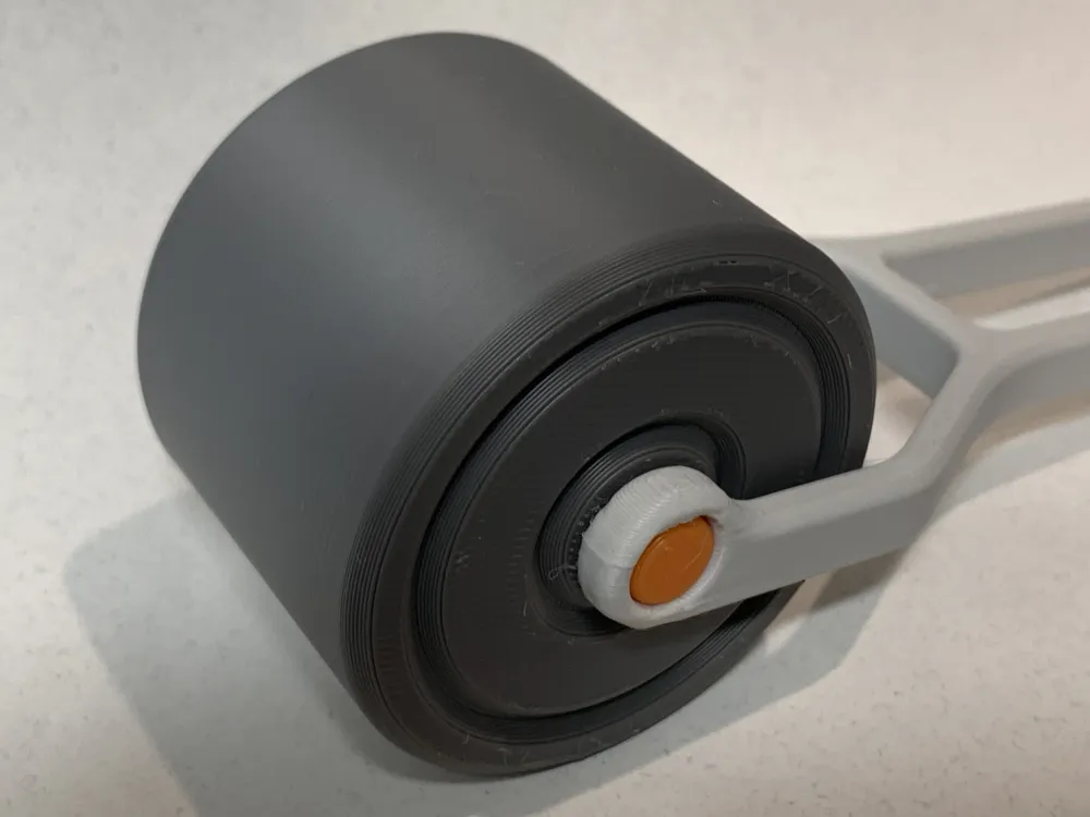 Applicator Roller V2 (Fully 3D Printable) - Free 3D Print Model ...