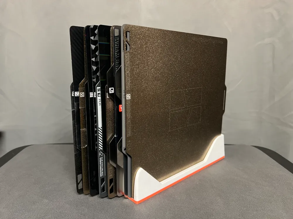 Bambu Lab Plate Holder - 15 plates by BRE3DLOVE Designs MakerWorld ...