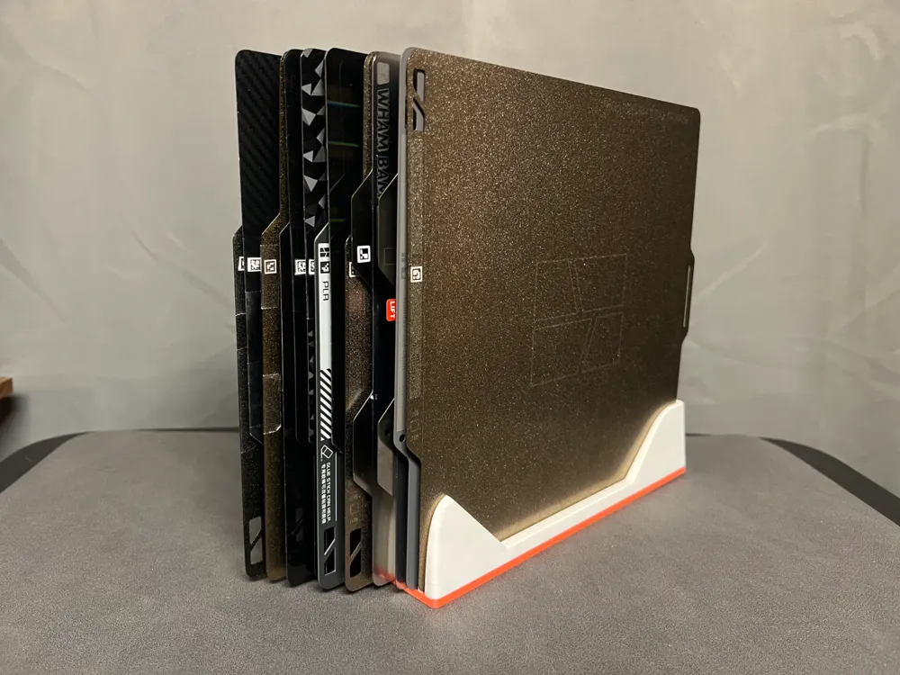 Bambu Lab Plate Holder - 15 plates by BRE3DLOVE Designs MakerWorld ...