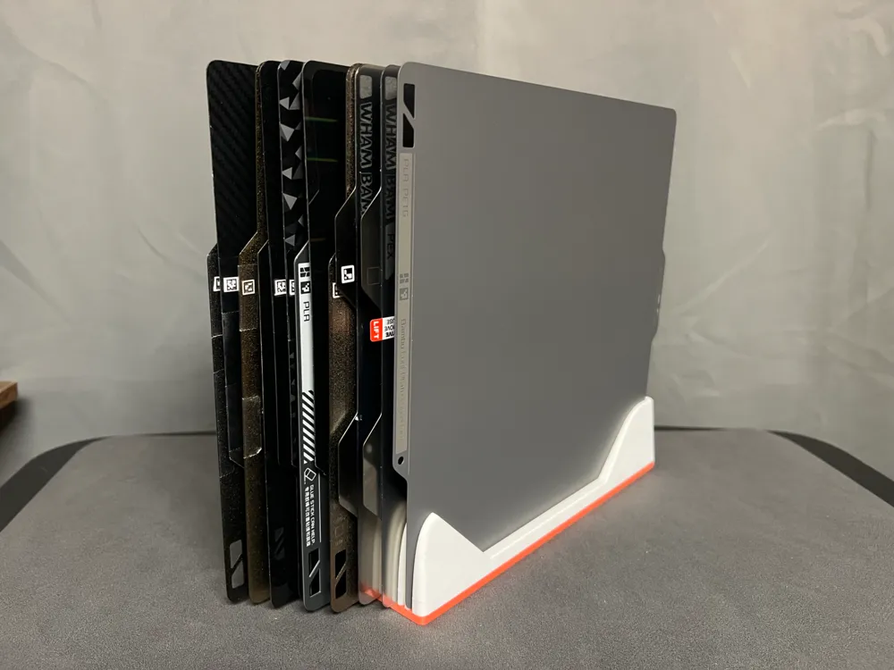 Bambu Lab Plate Holder - 15 plates by BRE3DLOVE Designs MakerWorld ...