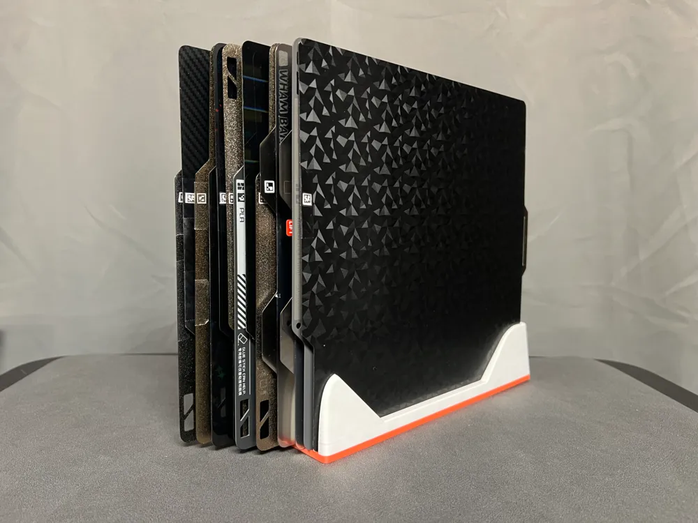 Bambu Lab Plate Holder - 15 plates by BRE3DLOVE Designs MakerWorld ...