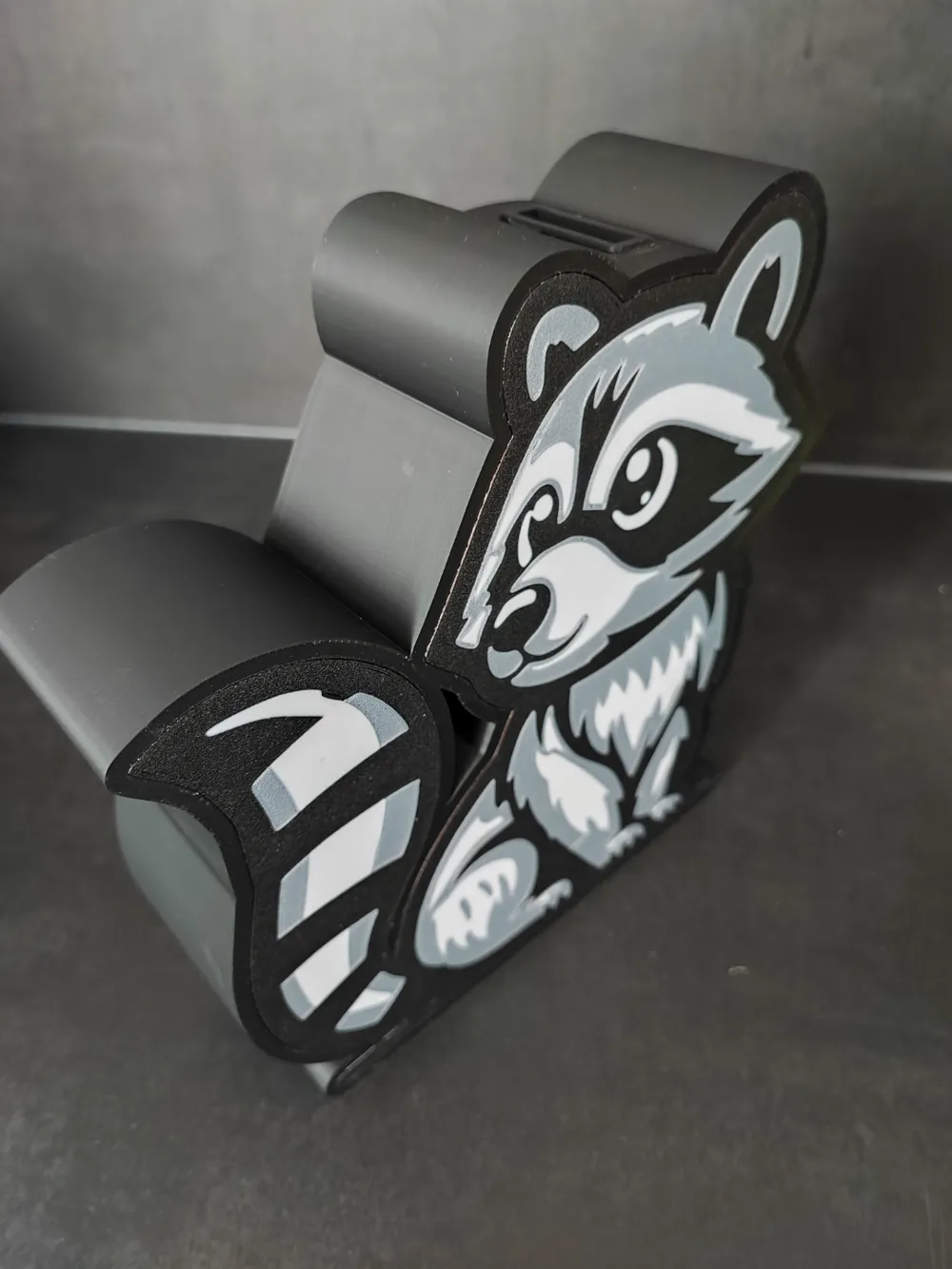 Racoon Piggybank by Dom - MakerWorld