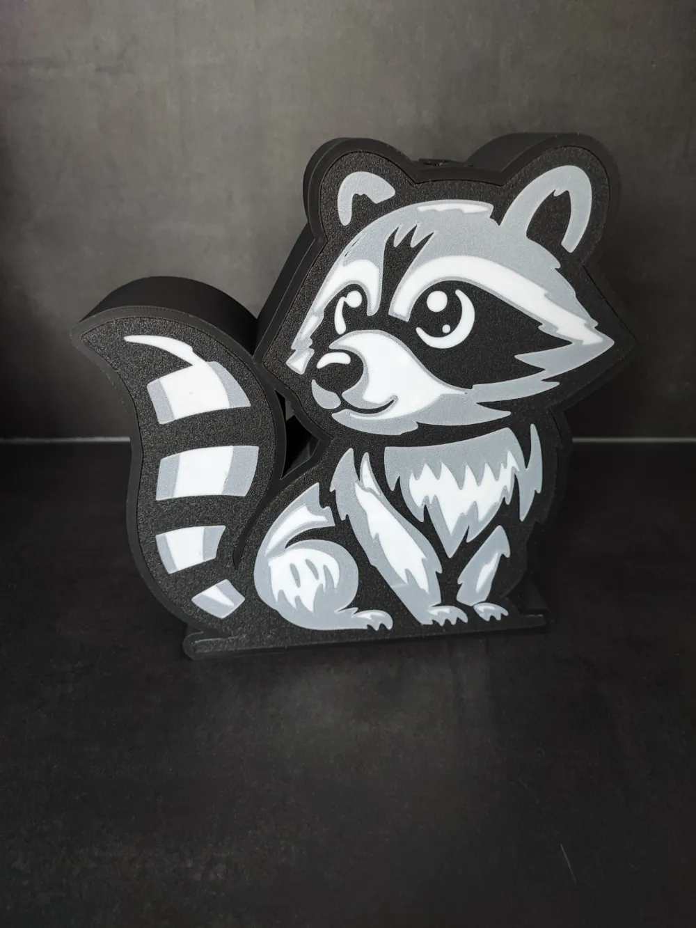 Racoon Piggybank by Dom - MakerWorld