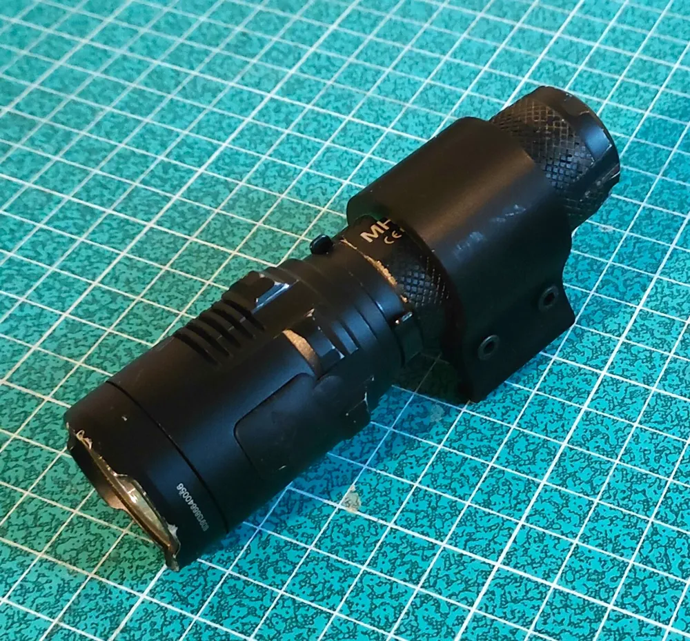 Picatinny Flashlight Holder NightCore MH20 by Sir.Puchtuning MakerWorld ...