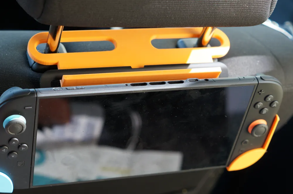 SwitchRest! Simple headrest mount for Switch 2 - Free 3D Print Model ...