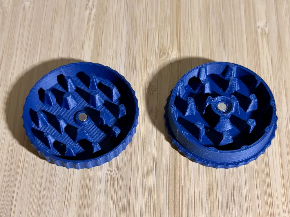 magnetic Grinder - optional with magnetic Tins - Free 3D Print Model ...