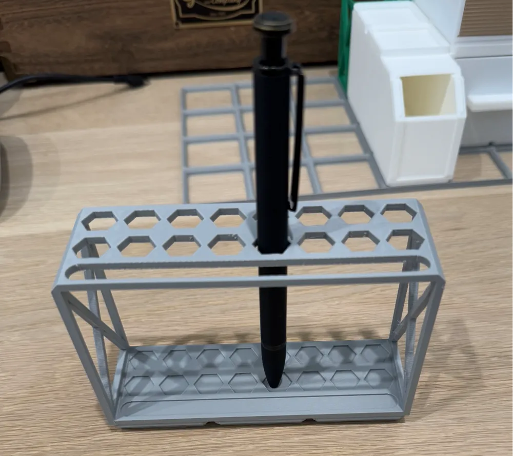 Gridfinity Pencil/Pen Rack by Cole - MakerWorld