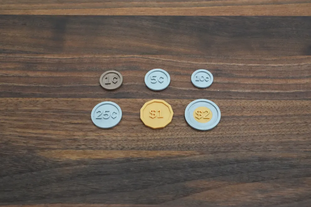 Play Money Coins - Free 3D Print Model - MakerWorld