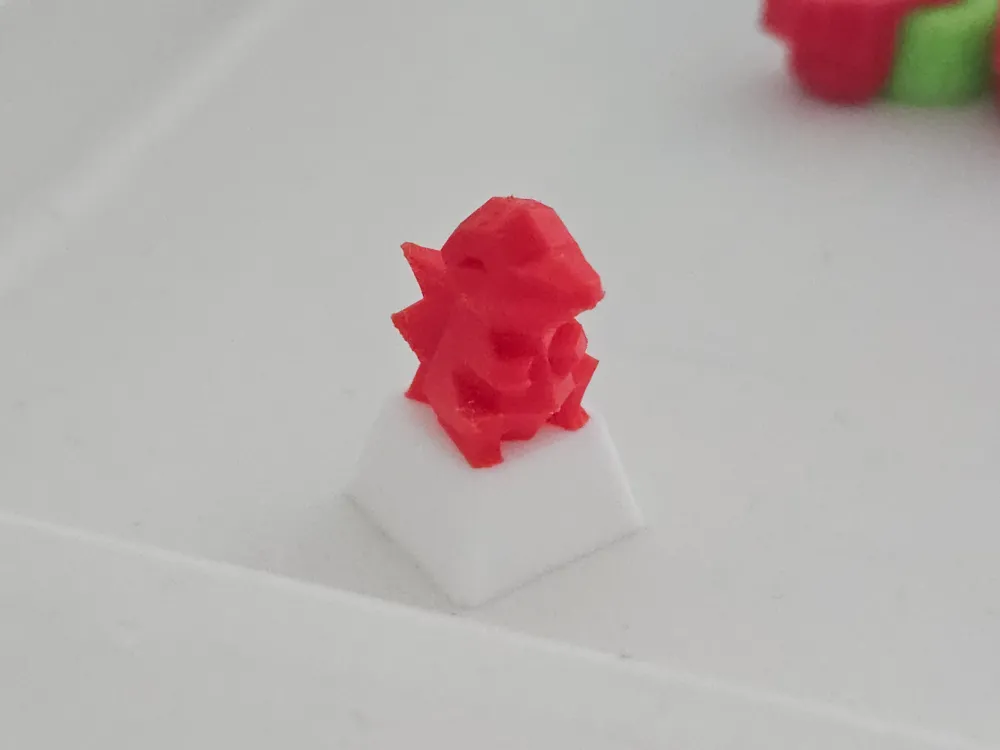 Low-Poly Cyndaquil Keycap - Cherry MX Compatible Remixed by John ...