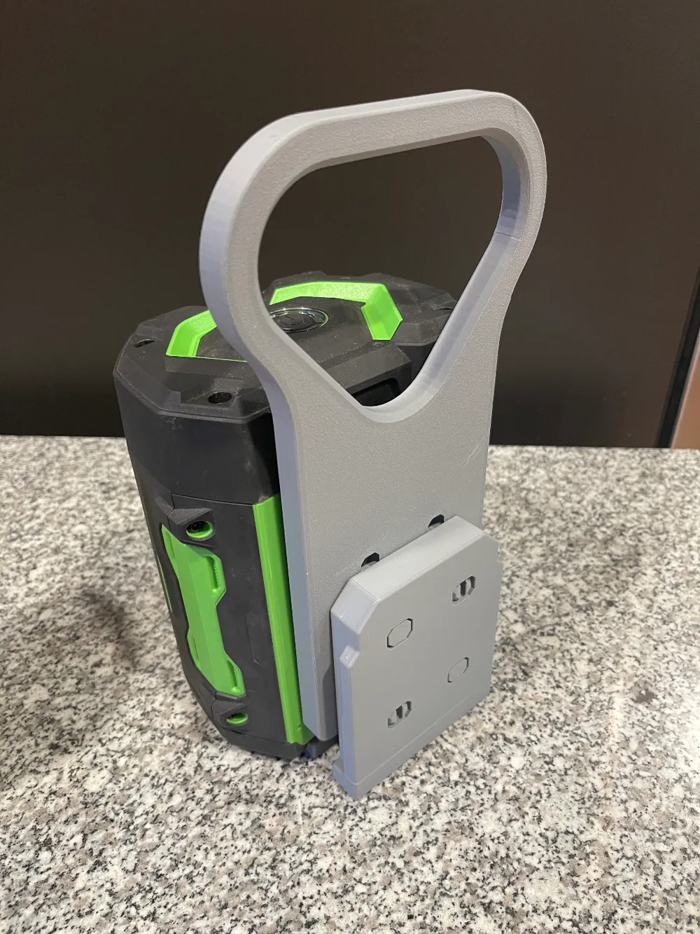 EGO Battery Carry Handle - Free 3D Print Model - MakerWorld
