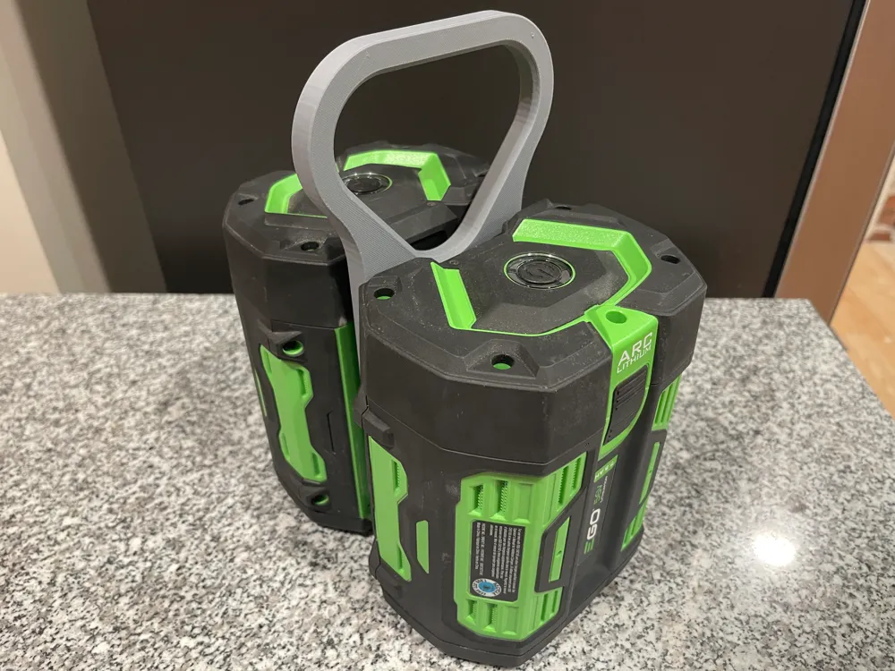 EGO Battery Carry Handle by haures MakerWorld: Download Free 3D Models