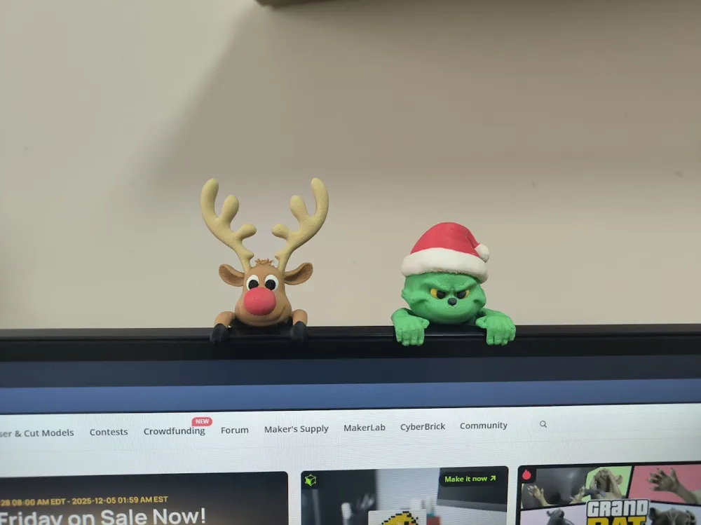 Monitor Rudolf - Free 3D Print Model - MakerWorld