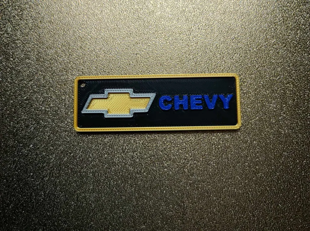 Chevy Bowtie Keychain by Wizard7741 - MakerWorld