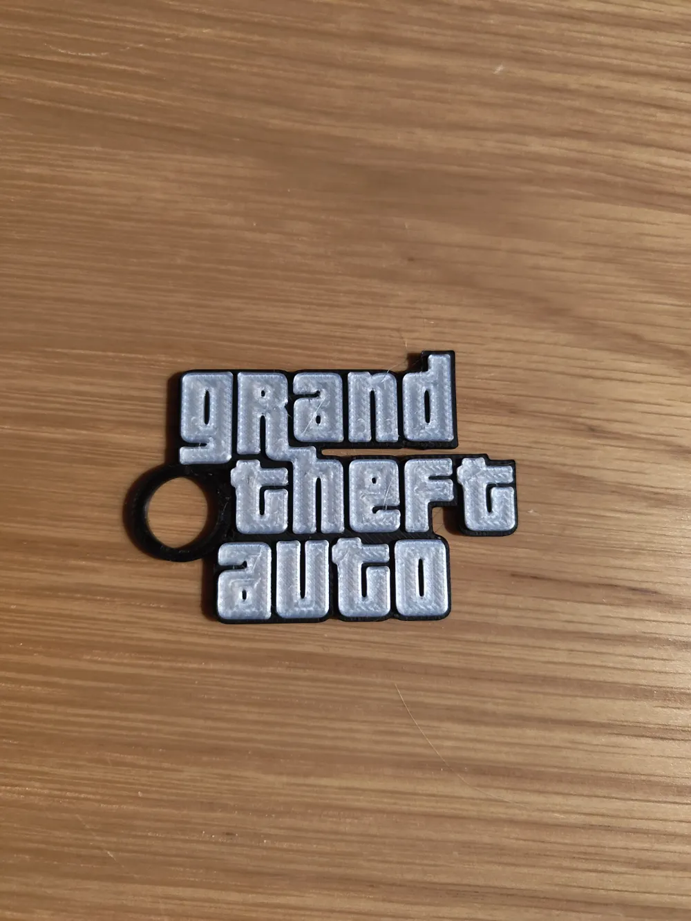 GrandTheftAuto Keychain by Printynator - MakerWorld