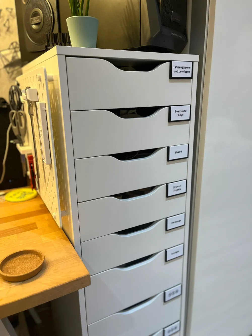 Label Plates for IKEA Alex Drawers by Artifex Studio MakerWorld ...