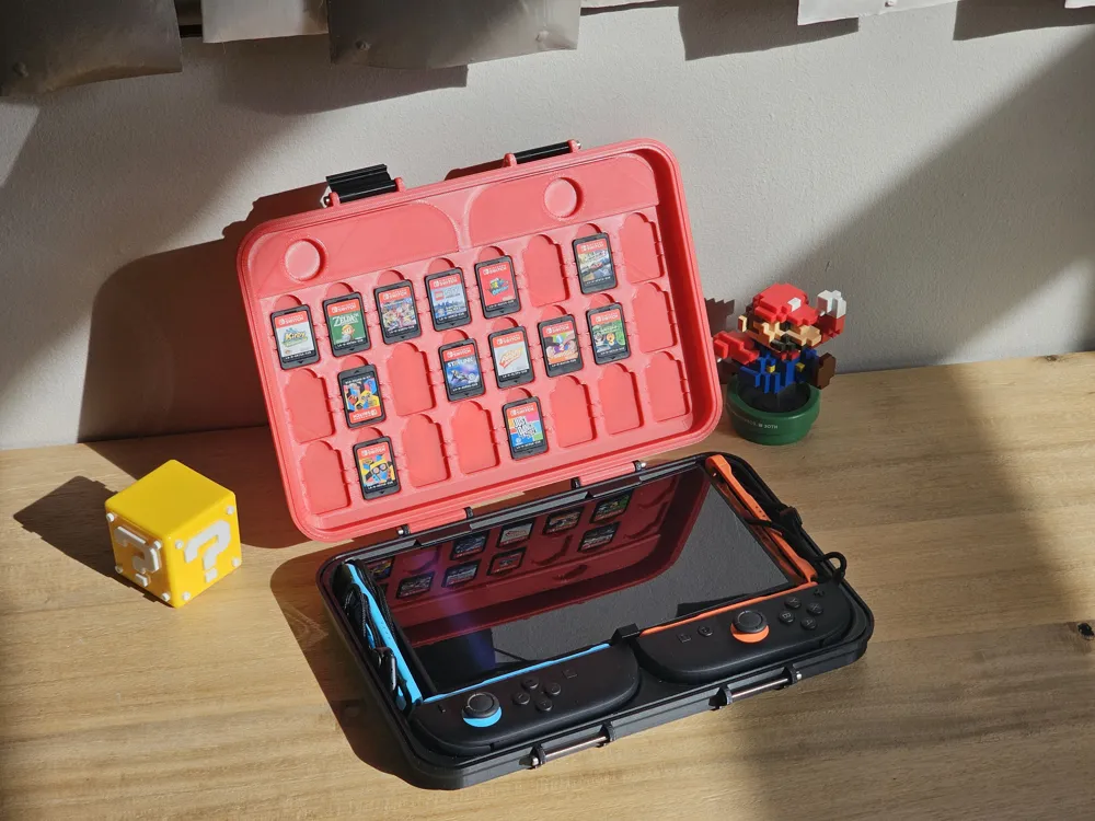 Switch 2 - Estuche de viaje delgado - Modelo de impresión 3D gratuito ...