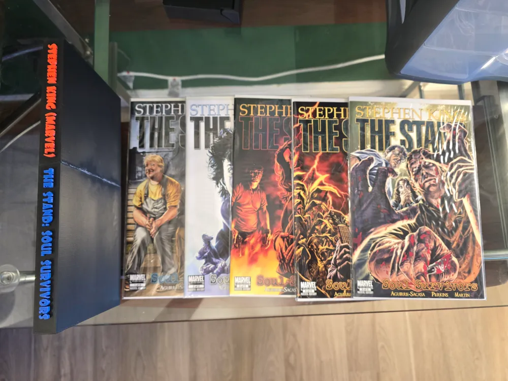 Stephen King Comic Book Spine The Stand by Jack0fAllMakerWorld ...