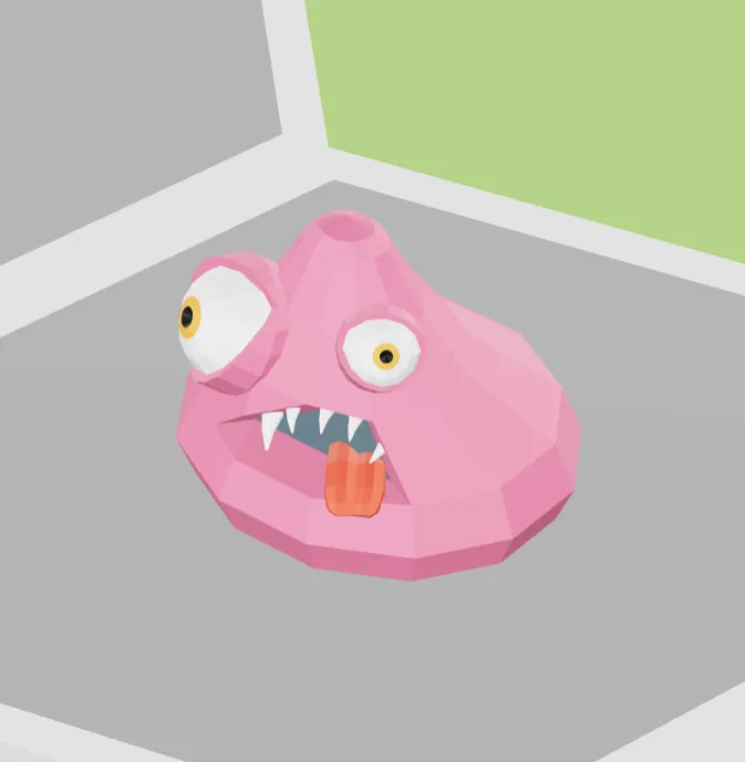 PLOP! Low Poly Blob Monster by PerfectPrince - MakerWorld