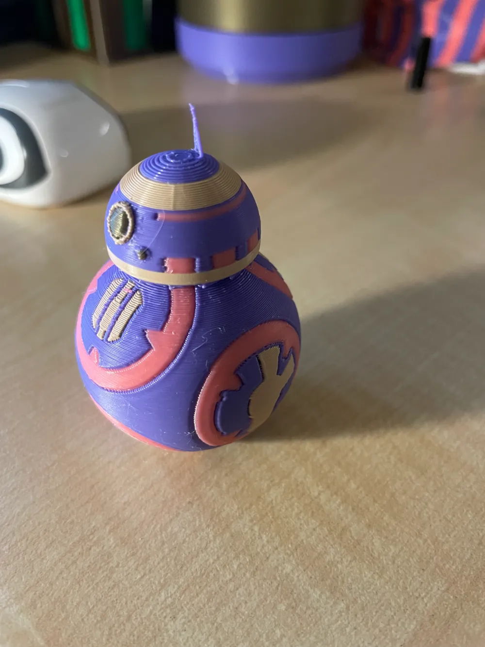 BB-8 - color and monochrome printing by hanysX - MakerWorld