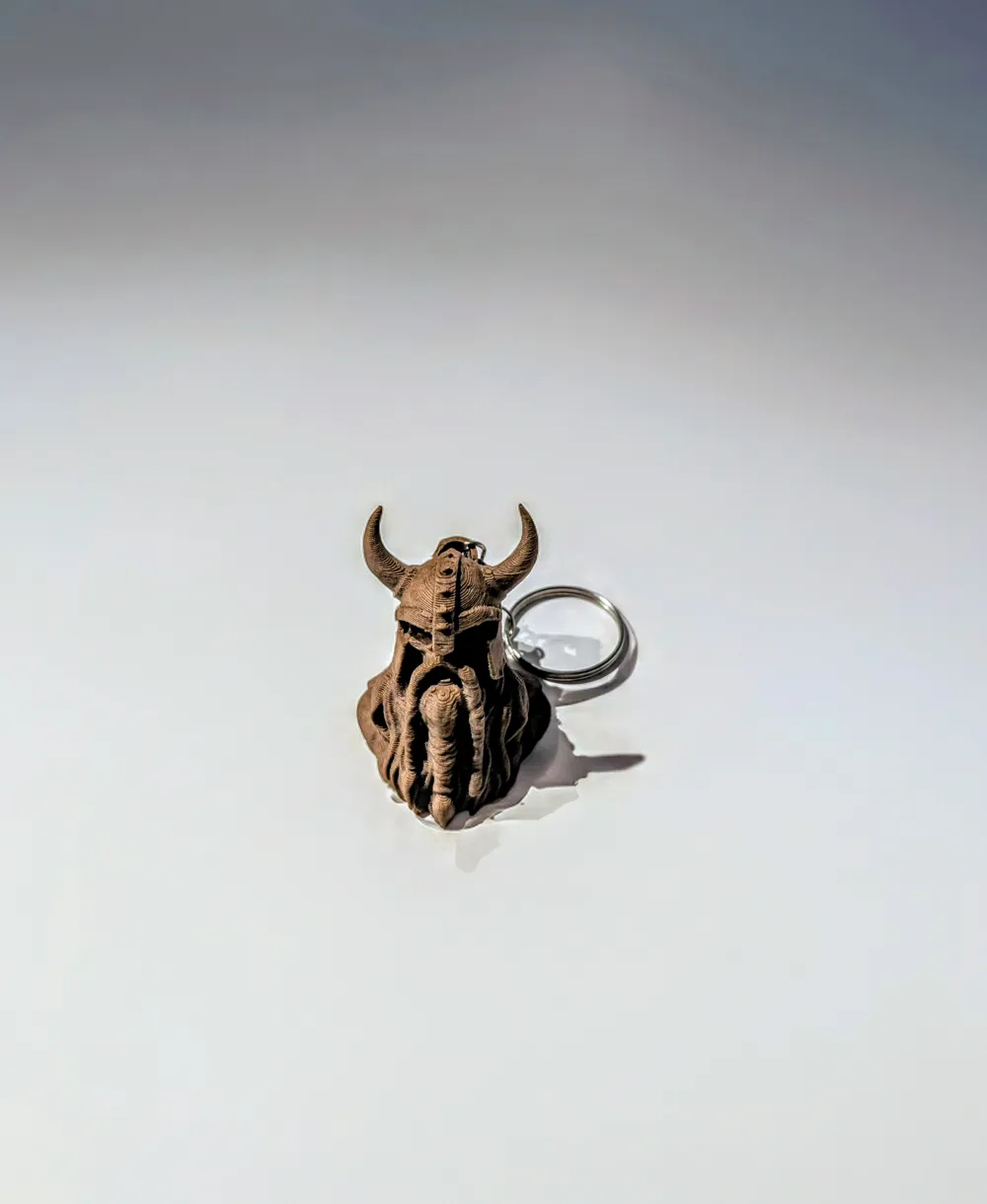 Keychain Viking - Free 3D Print Model - MakerWorld