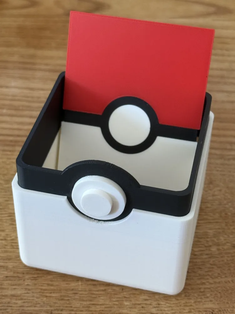 Pokémon Karten Trenner - Pokéball Divider - 66x96 - Free 3D Print Model ...