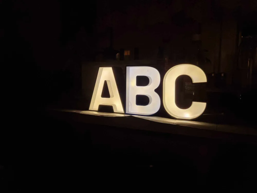 LED LIGHT SIGN LETTERS NUMBERS by SIODLO92 MakerWorld: Download Free 3D Models