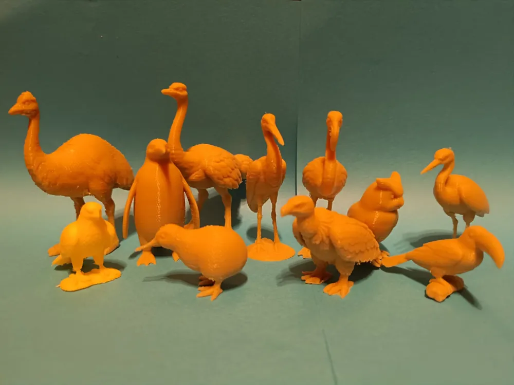 Bird figures realistic 3D fan art Schleich – Kostenloses 3D-Druckmodell ...