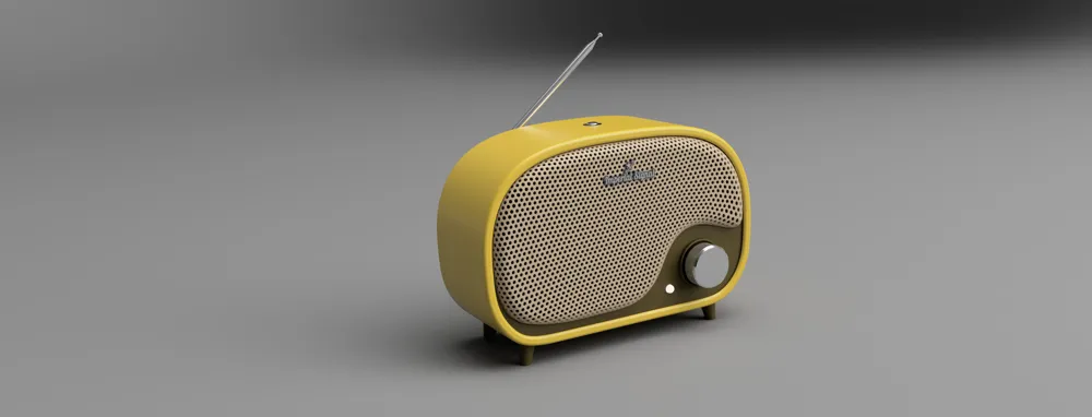 Meu Rádio Vintage (Reprodutor de Música Estilo AM Offline) - Modelo ...