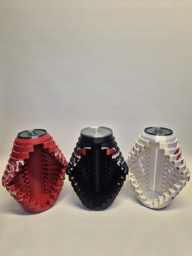 Dr Pepper folding door display box - Free 3D Print Model - MakerWorld