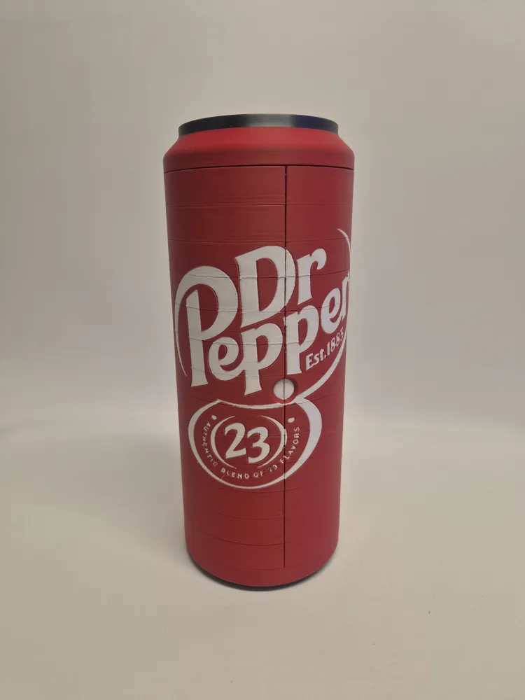 Boîte de présentation Dr Pepper à porte pliante - Modèle d'Impression ...