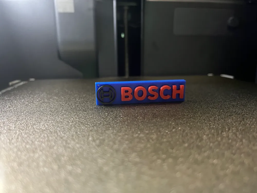 keychain logo bosch by mikidj75 - MakerWorld