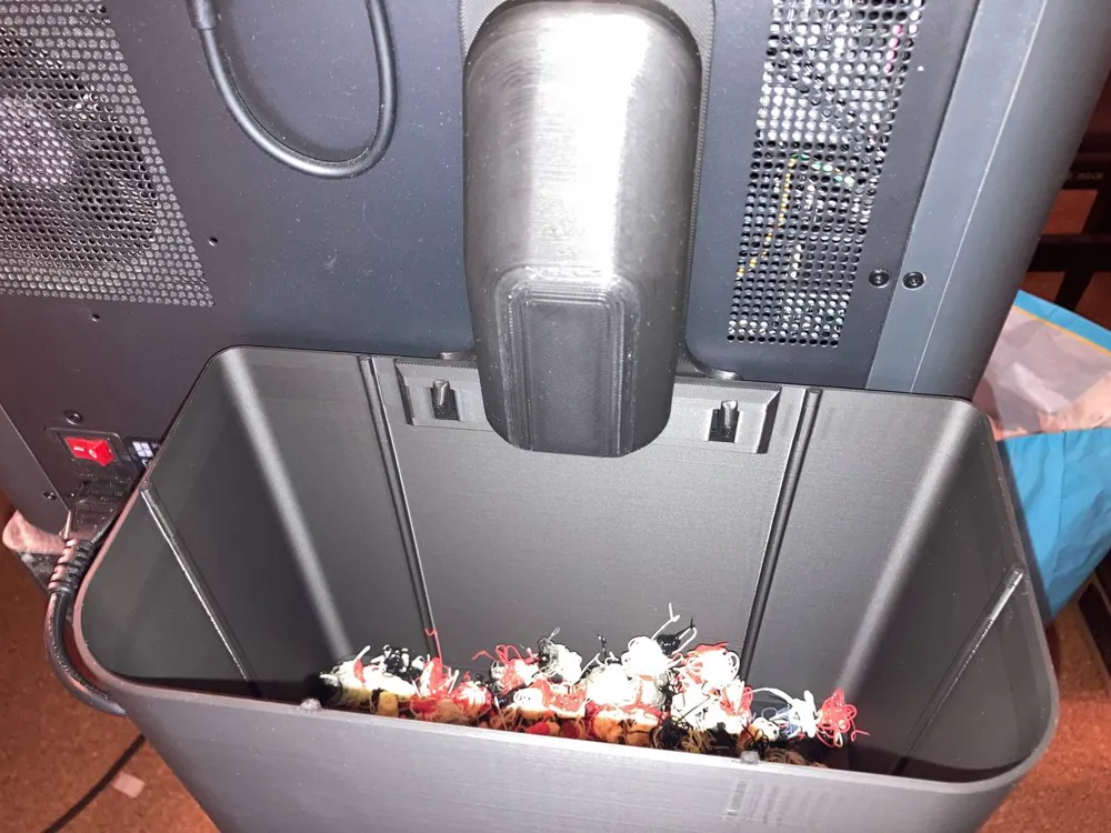 poop chute XXL upgrade for P, X, H series with AMS by dyX MakerWorld ...