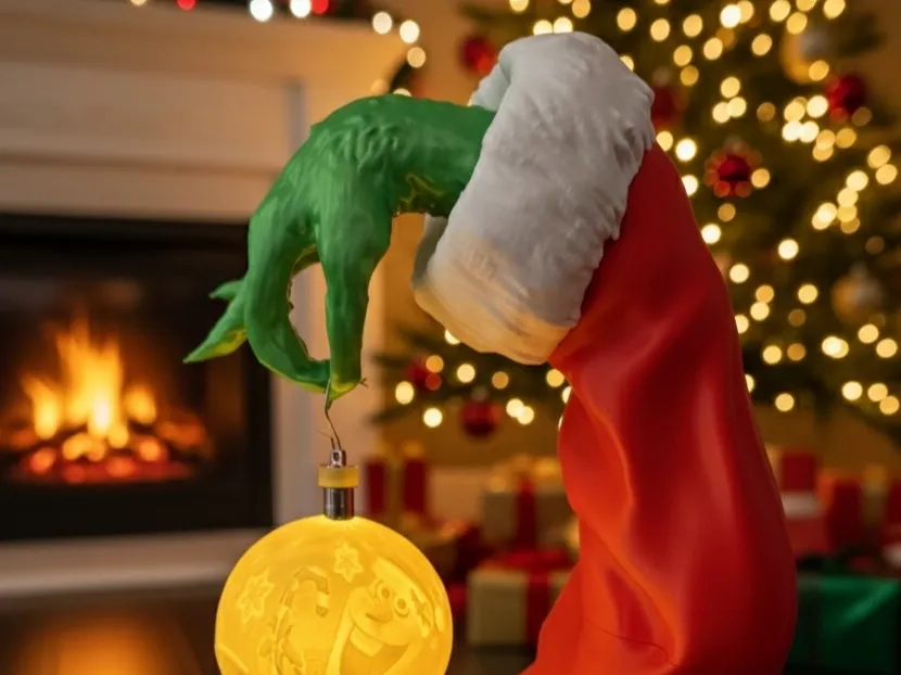 Grinch Hand - Free 3D Print Model - MakerWorld