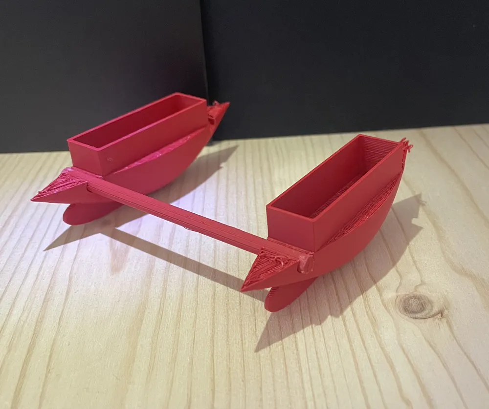 electric catamaran by Tix MakerWorld: Download Free 3D Models