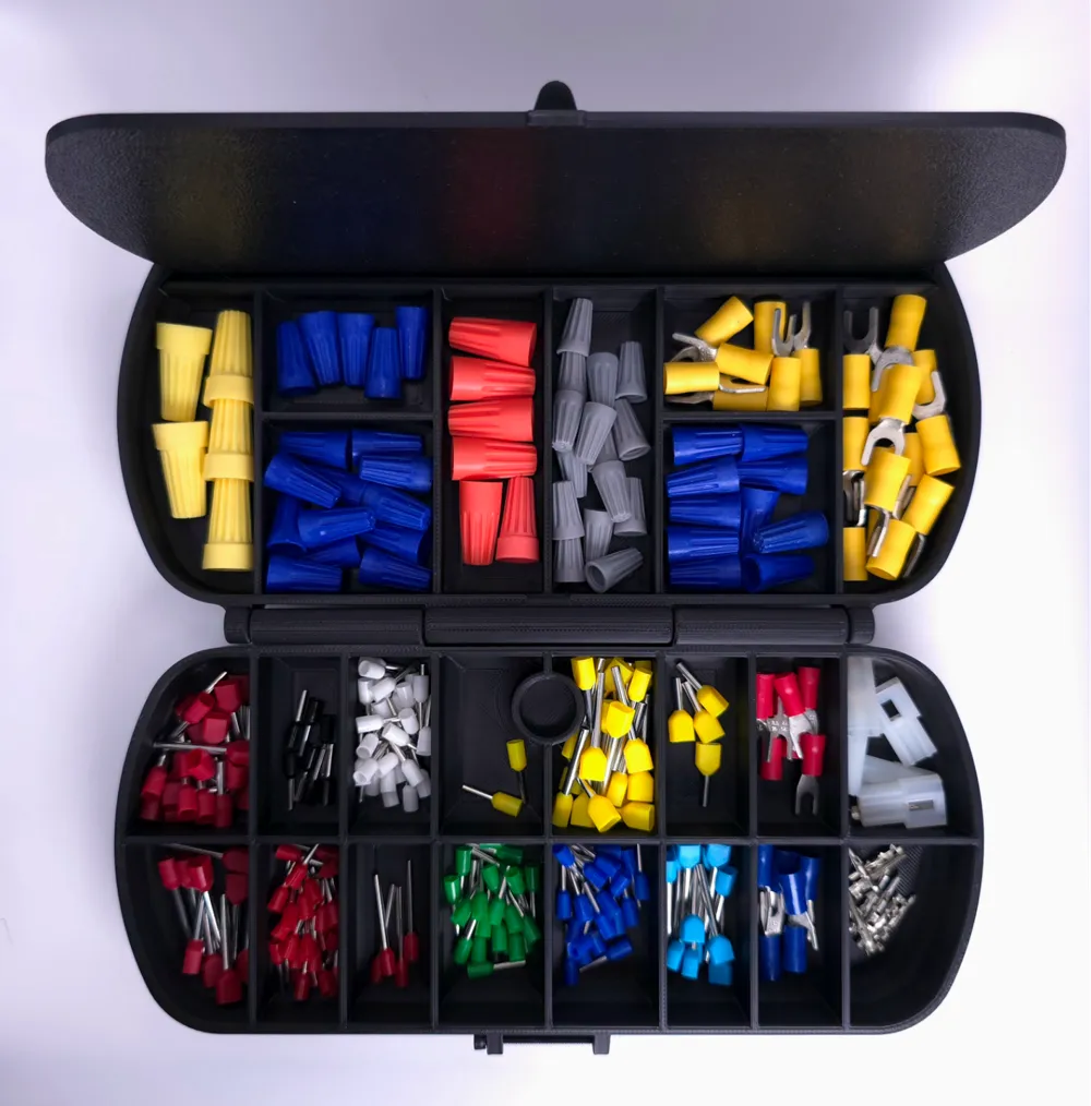 Small Parts Organizer - Ferrule Case - Free 3D Print Model - MakerWorld