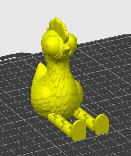 Cute Flexi Chicken by Literally Gojo - MakerWorld
