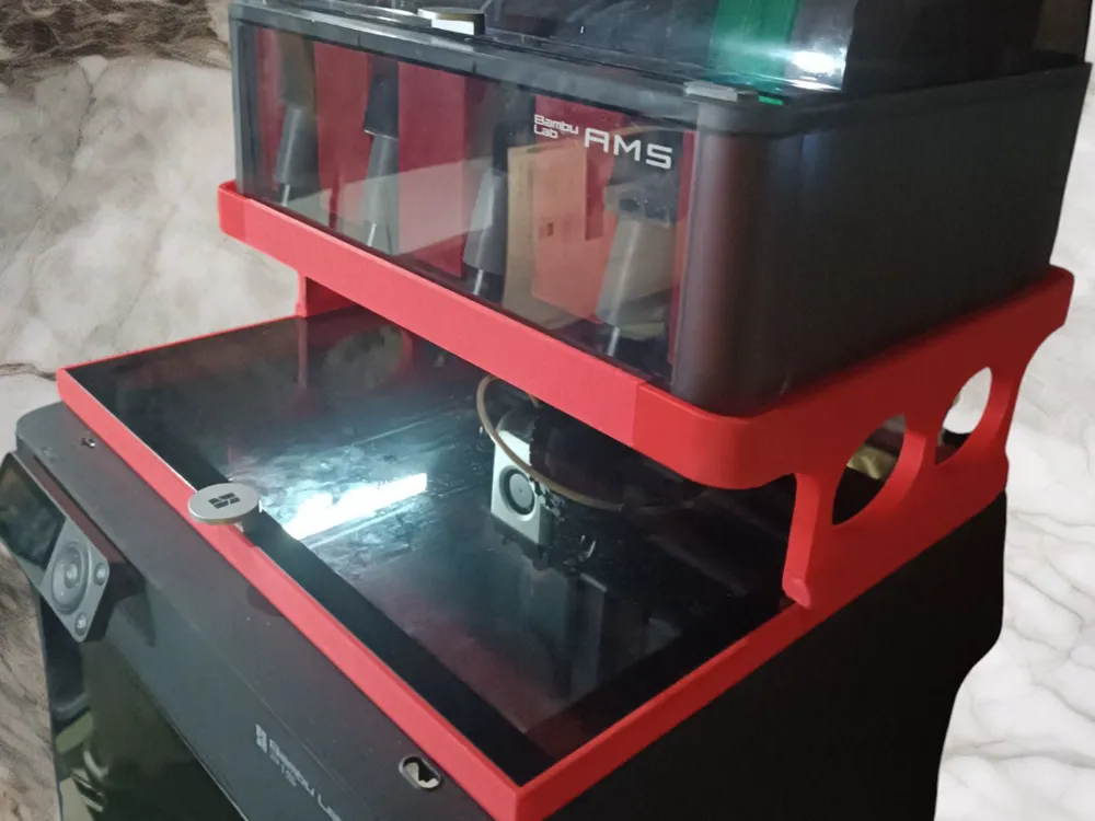 AMS sliding glass riser by cristobal_259 - MakerWorld