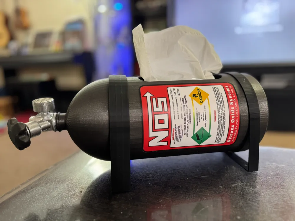 NOS Bottle Tissue Box by HuskyMax - MakerWorld