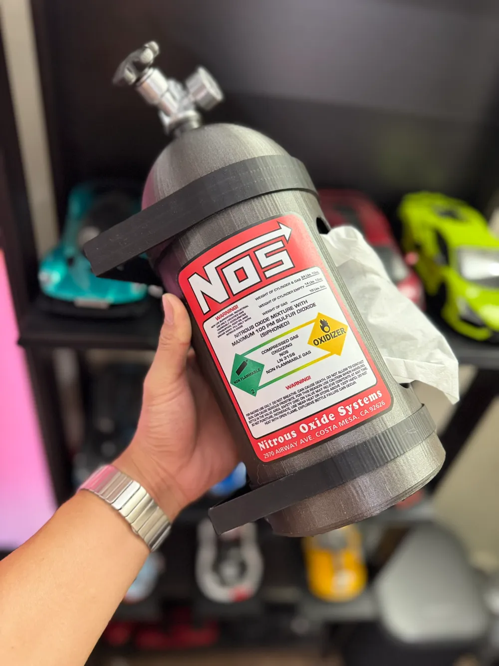 NOS Bottle Tissue Box by HuskyMax - MakerWorld