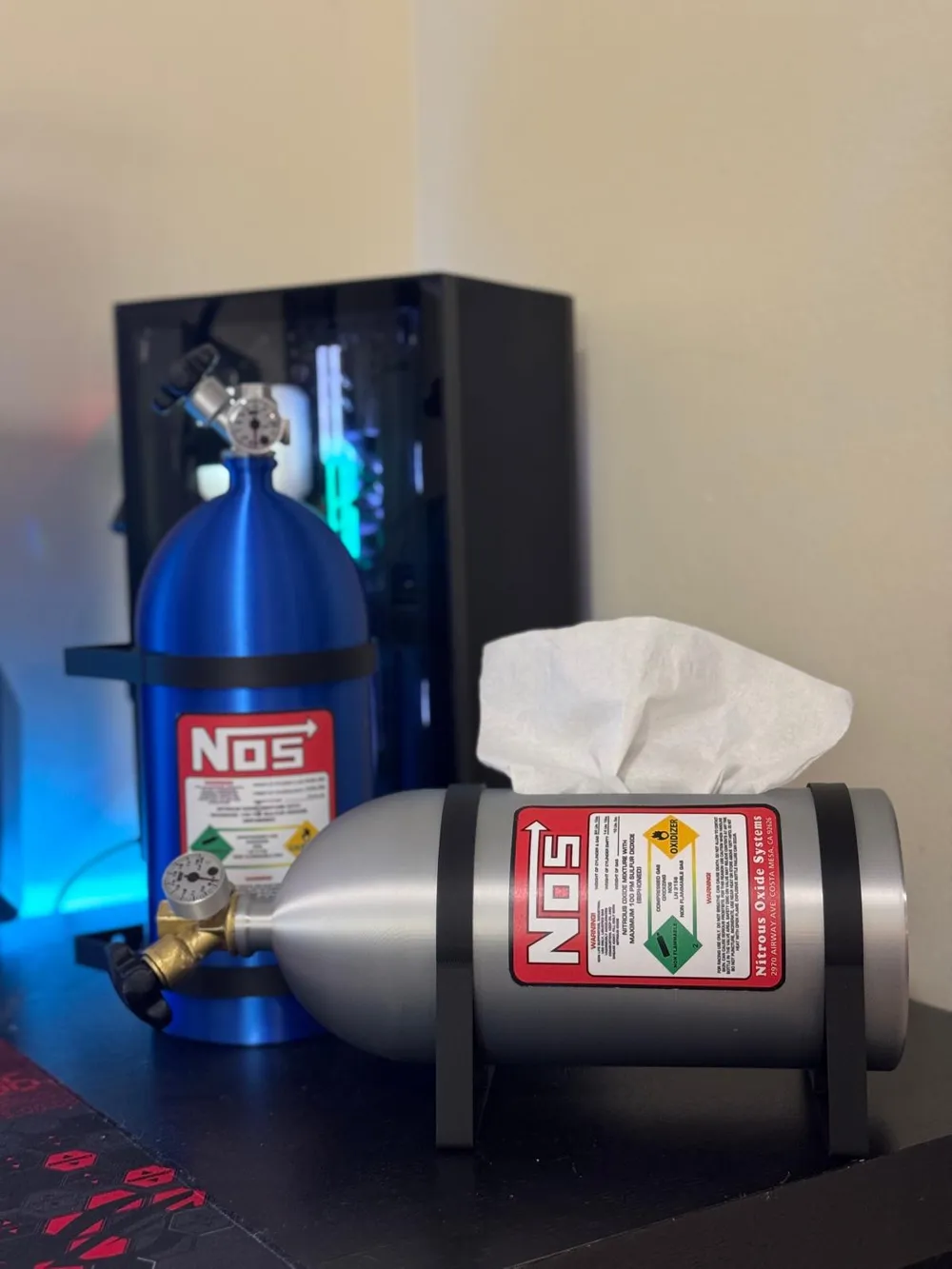 NOS Bottle Tissue Box - Free 3D Print Model - MakerWorld