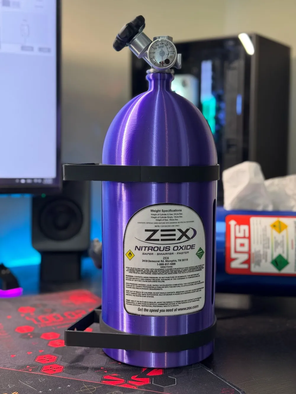 NOS Bottle Tissue Box - Free 3D Print Model - MakerWorld