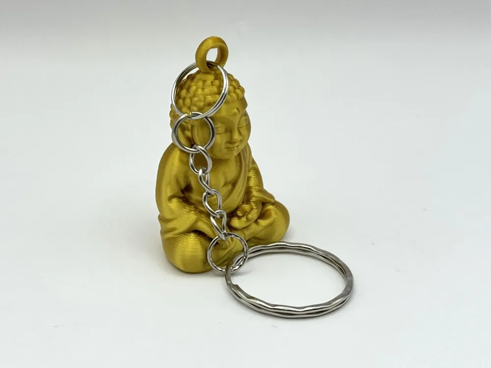 Buddha Keyring by Stigern MakerWorld: Download Free 3D Models