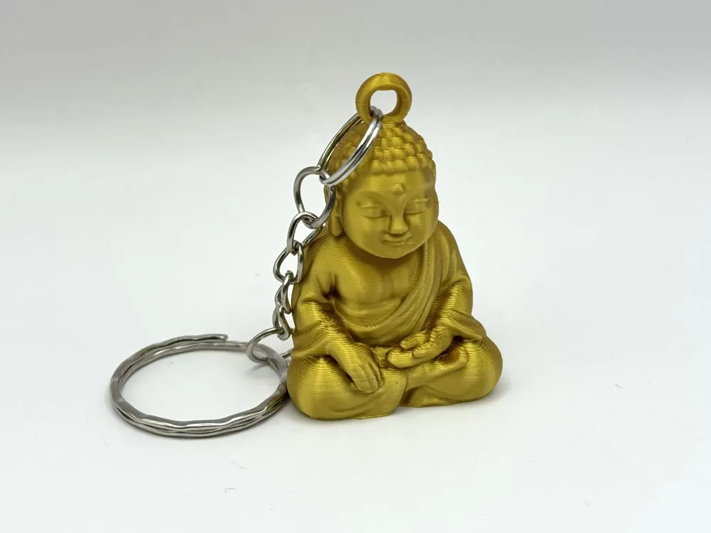 Buddha Keyring by Stigern MakerWorld: Download Free 3D Models