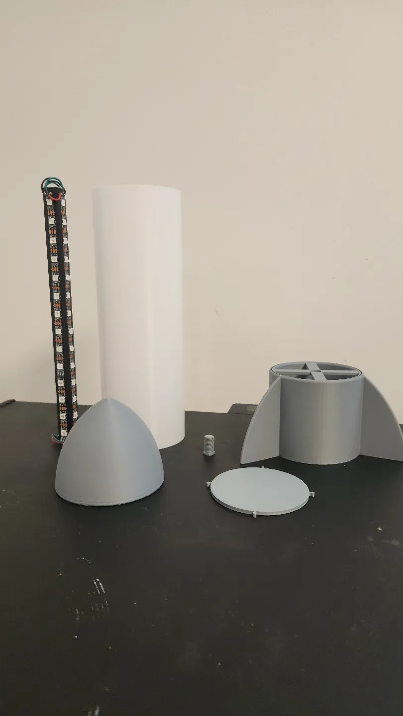 Rocket lamp by Ymmit - MakerWorld
