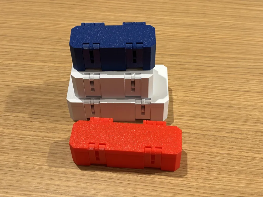 Rugged Storage Box Print in Place (Customizable) - Free 3D Print Model ...