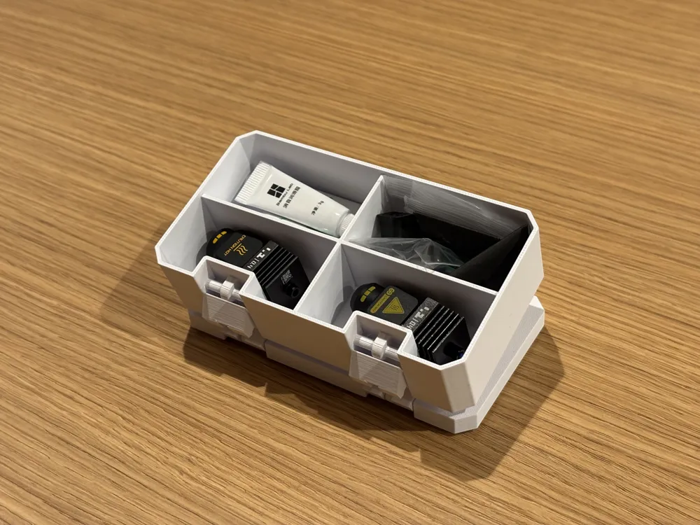 Rugged Storage Box Print in Place (Customizable) - Free 3D Print Model ...