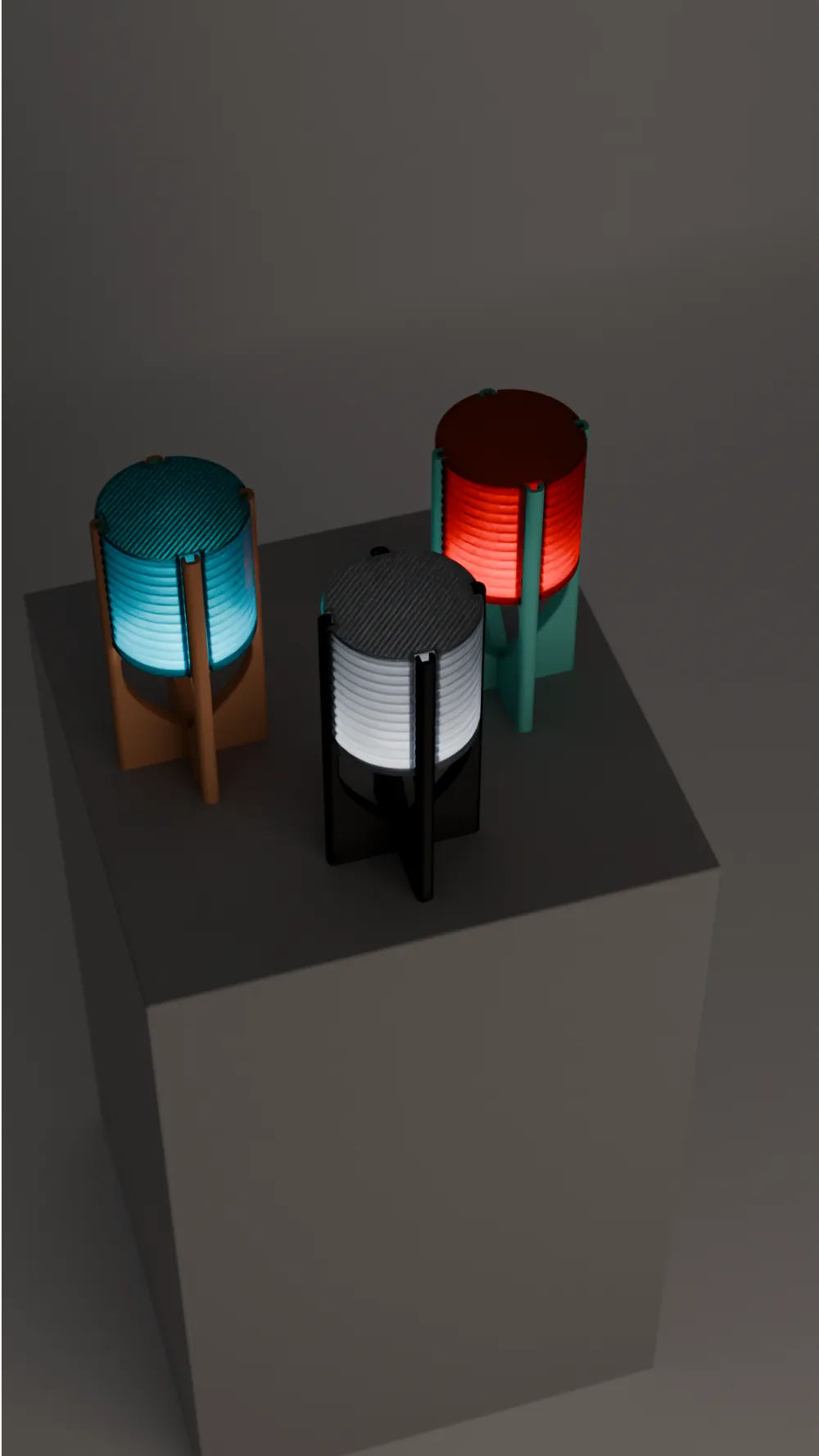 Modern Wireless Lamp by Abstractia Design MakerWorld: Download Free 3D ...